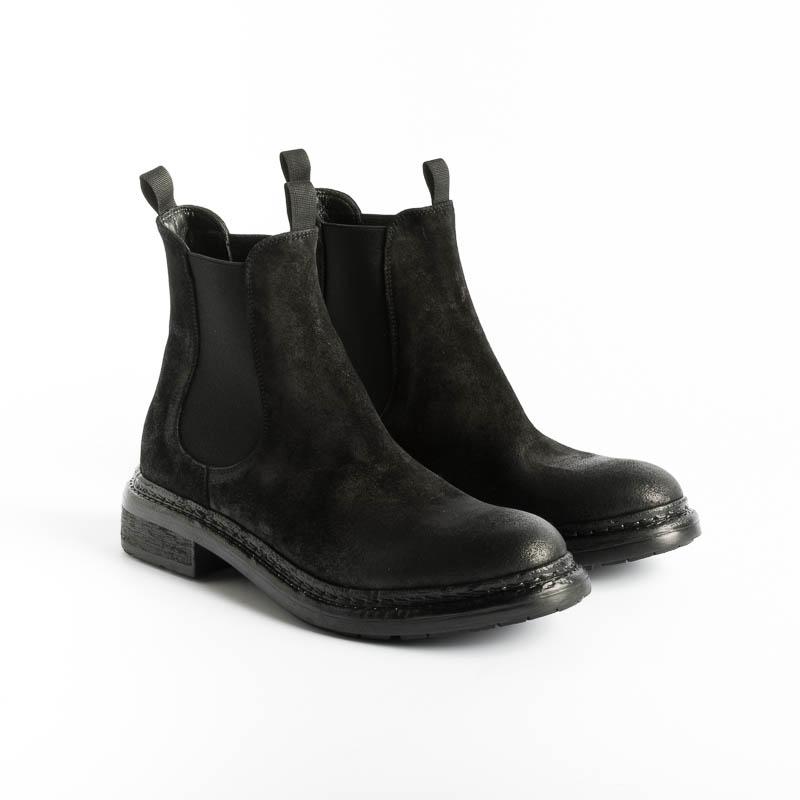 STRATEGIA - Beatles Ankle Boot A4642 - Lomi - Black Wash