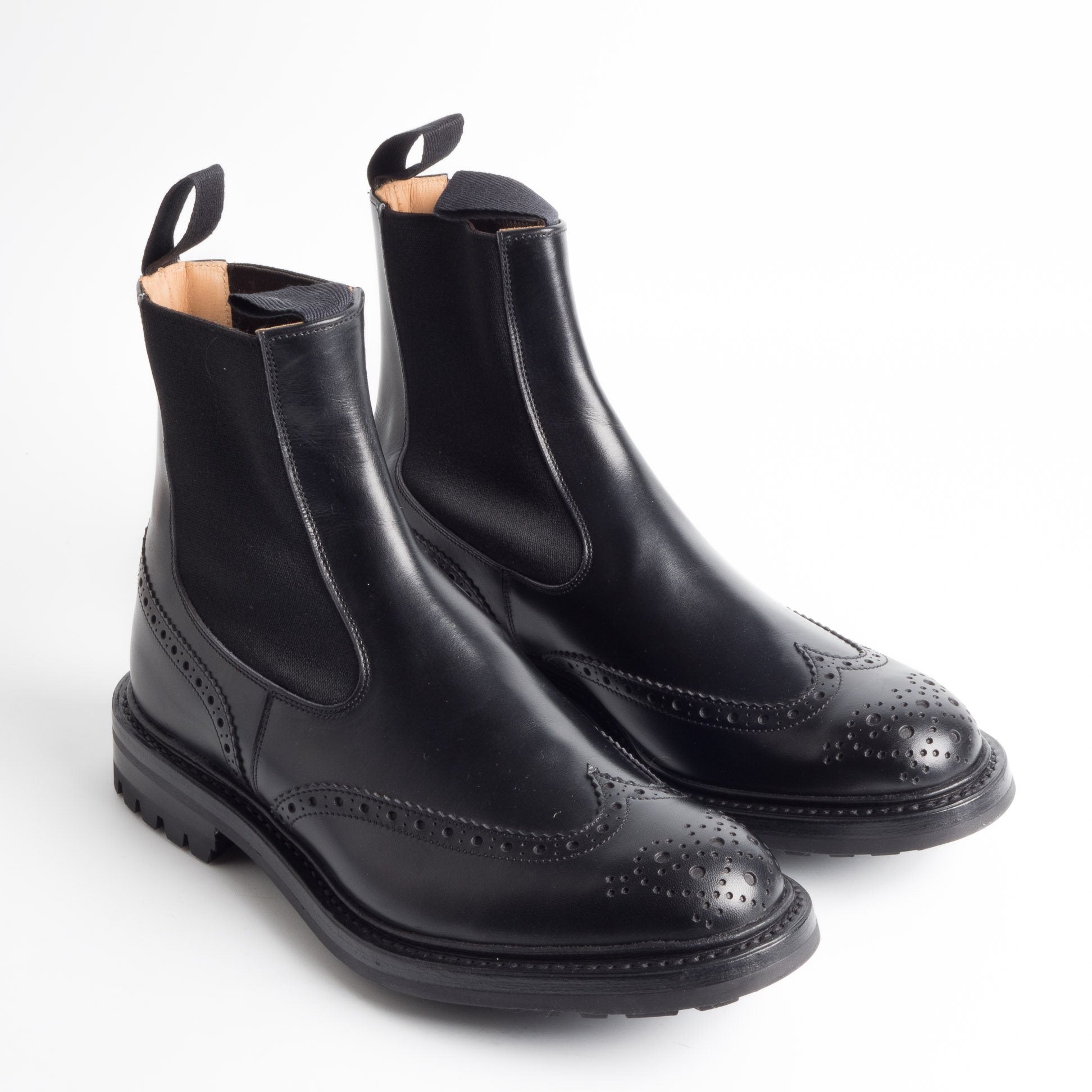 TRICKER'S - Beatles in pelle - Henry - Nero