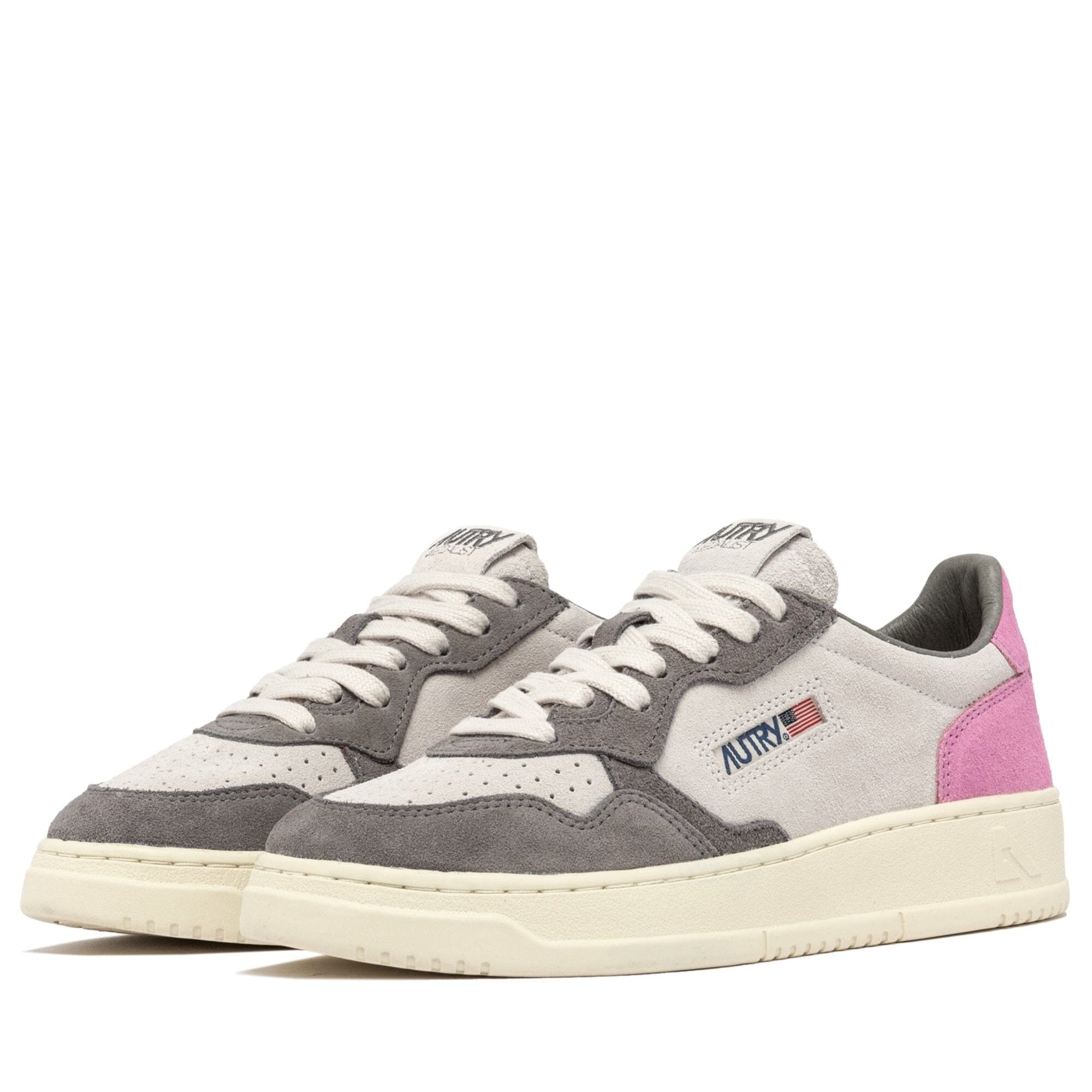 AUTRY AULW TS09 - LOW WOM LEAT/SUEDE - Barbie