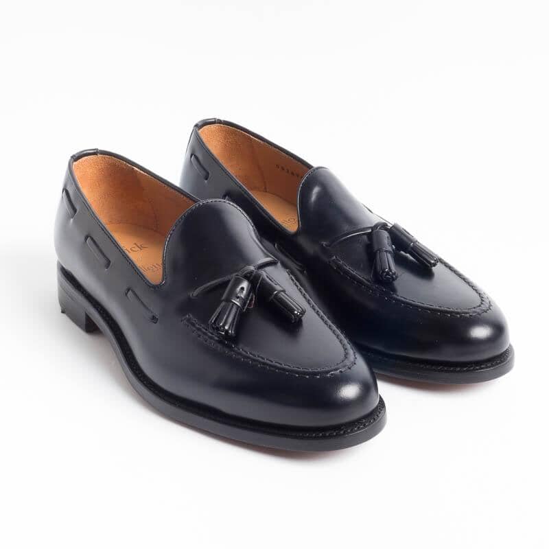 BERWICK 1707 - 8491 - Rois nero - Mocassino Nappine - Fondo Cuoio fode